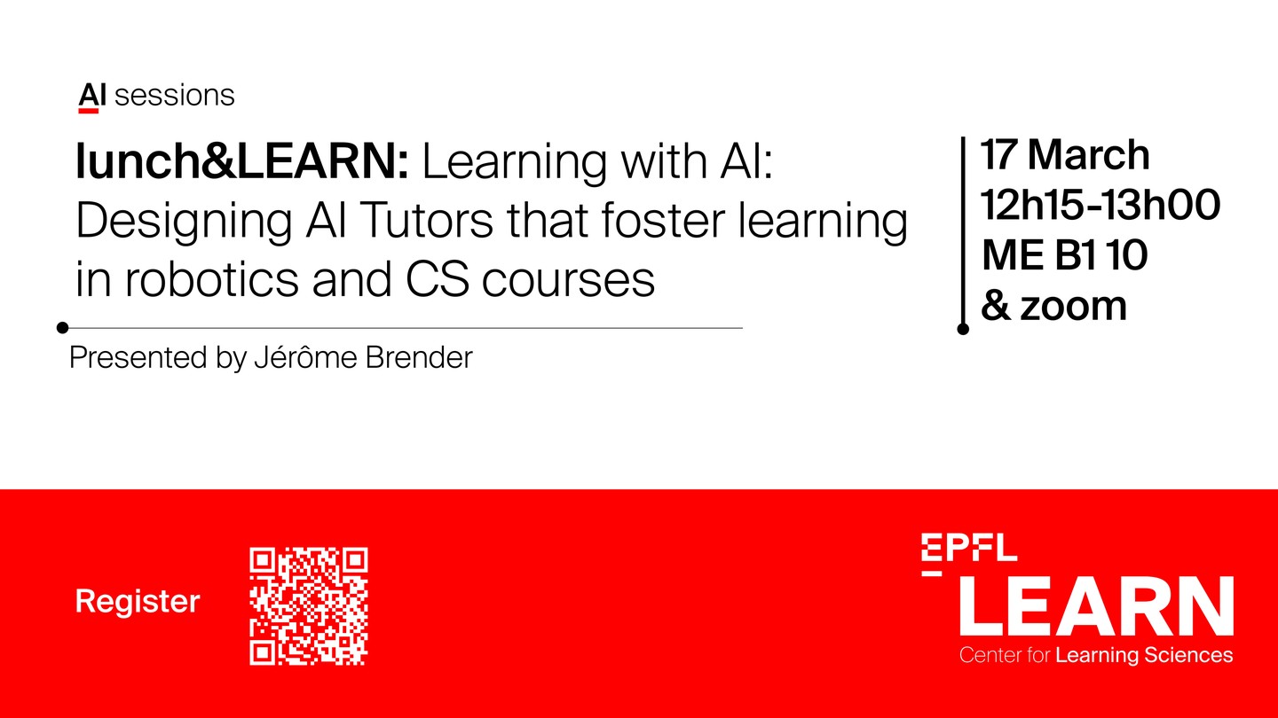 Learning with AI: Designing AI Tutors that foster learning in robotics ...